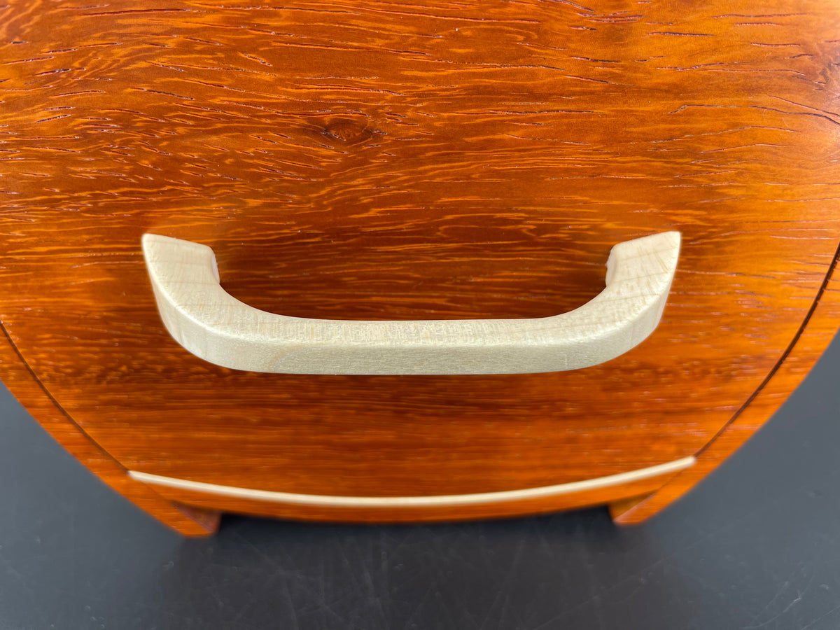 Funky Wooden Jewellery Box with Drawers, Unusual Jewellery Box, Wood J ...