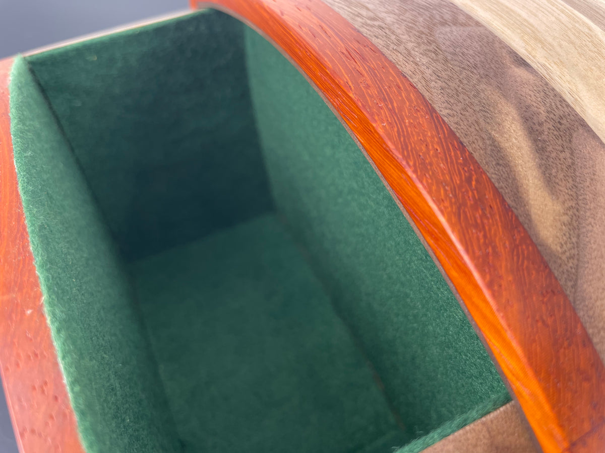 Funky Wooden Jewellery Box with Drawers, Unusual Jewellery Box, Wood J ...